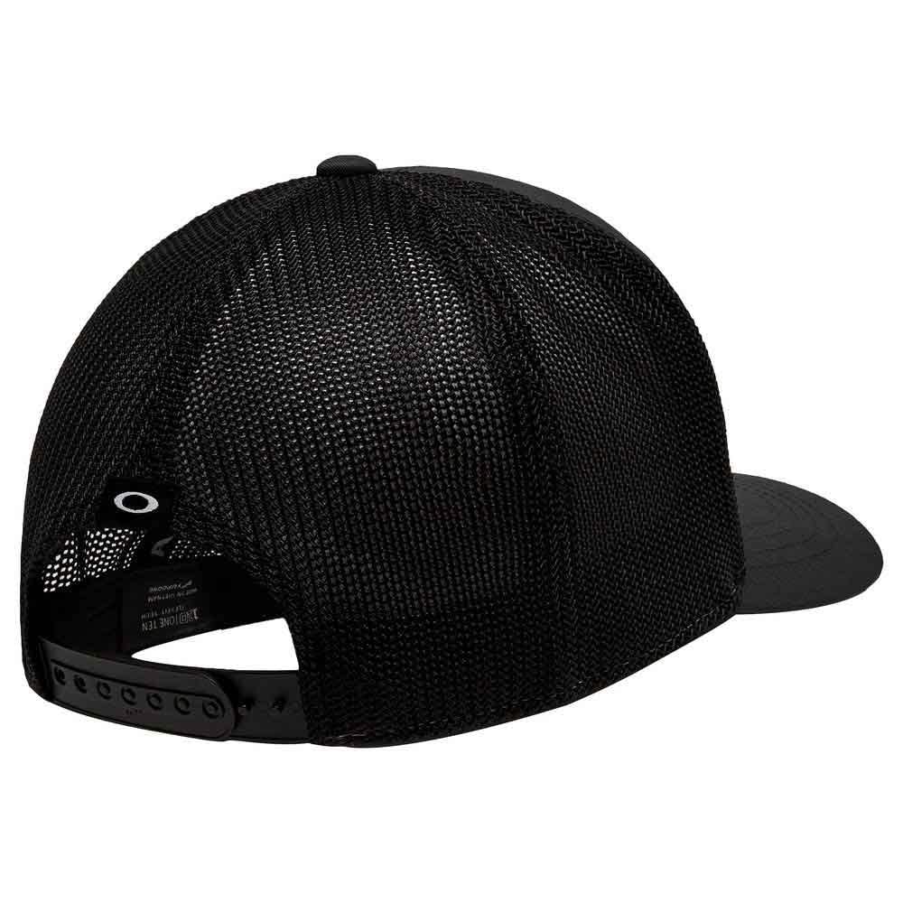 Oakley Mens Si 110 Snapback Cap, Black