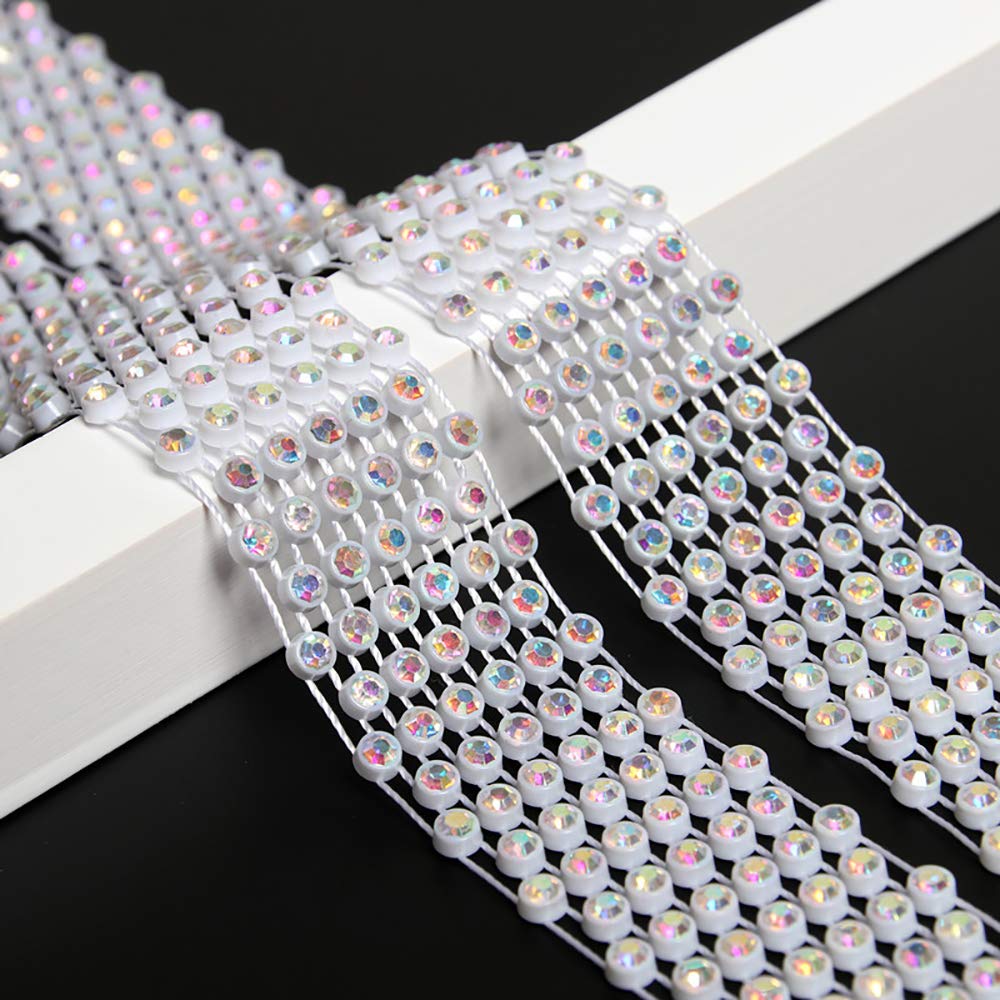 Glamorstar Rhinestone Neck Tie Gift for Women Silver