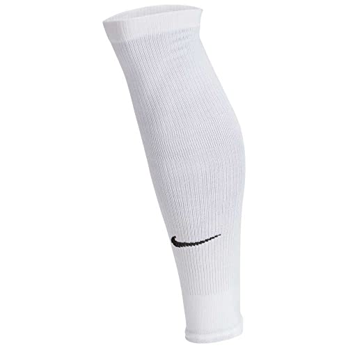 Nike Men's Standard U NK Squad Leg SLEEVE-EC20, White/Black, Large-X-Large