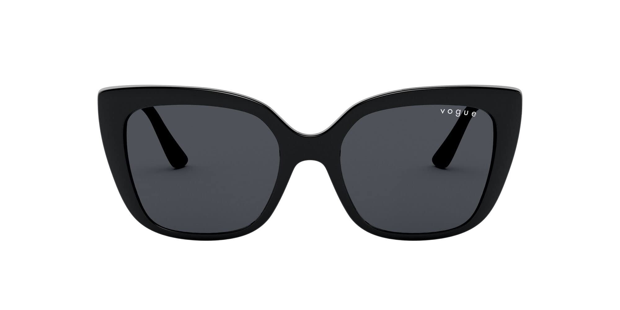 Vogue Eyewear Women's VO5337S Square Sunglasses, Black/Grey, 53 mm