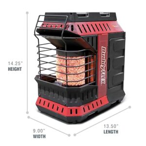 Mr. Heater MH11BFLEX Buddy Flex Heater, Red