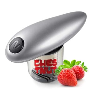 electric can opener, kitchen safety automatic can opener, smooth edge, food-safe and battery operated electric can openers prime for seniors and arthritics （battery not included）