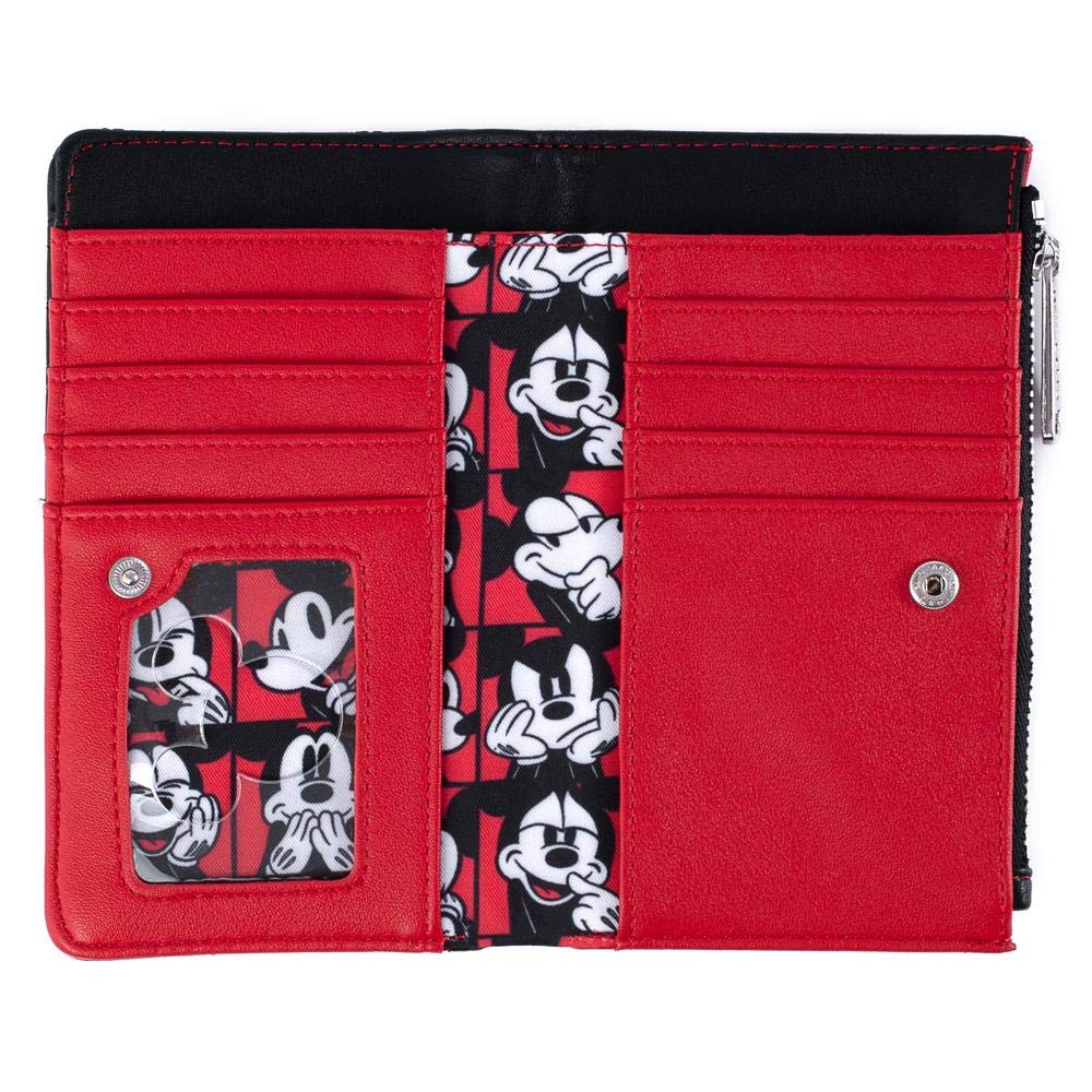 Loungefly Disney Mickey Mouse Quilted Cosplay Wallet