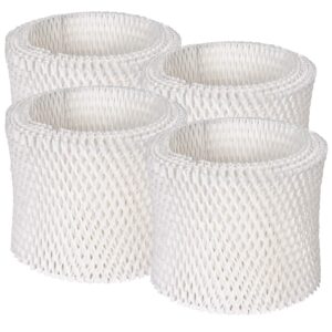 humidifier filter a compatible with honeywell humidifier hcm-350 series, honeywell cool mist humidifier, hcm710, hev312w, filter hac-504, 4-pack