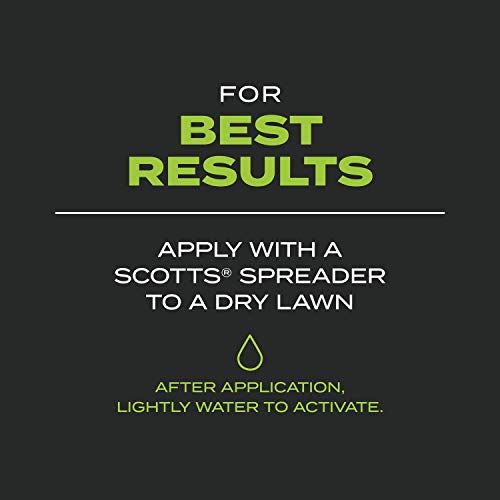 Scotts Turf Builder Triple Action Built For Seeding - Weed Preventer and Fertilizer for New Lawns, 1,000 sq. ft., 4.3 lbs.