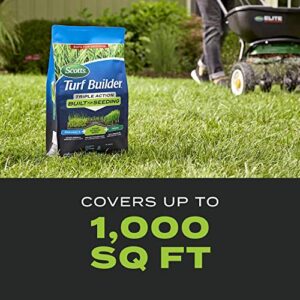 Scotts Turf Builder Triple Action Built For Seeding - Weed Preventer and Fertilizer for New Lawns, 1,000 sq. ft., 4.3 lbs.