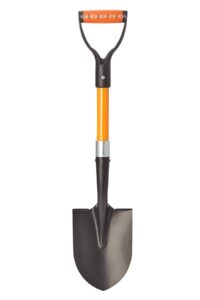 small garden shovel mini kids digging shovel with overall length 28 inches shovel for digging, beach shovels. gardening tools with d-handel