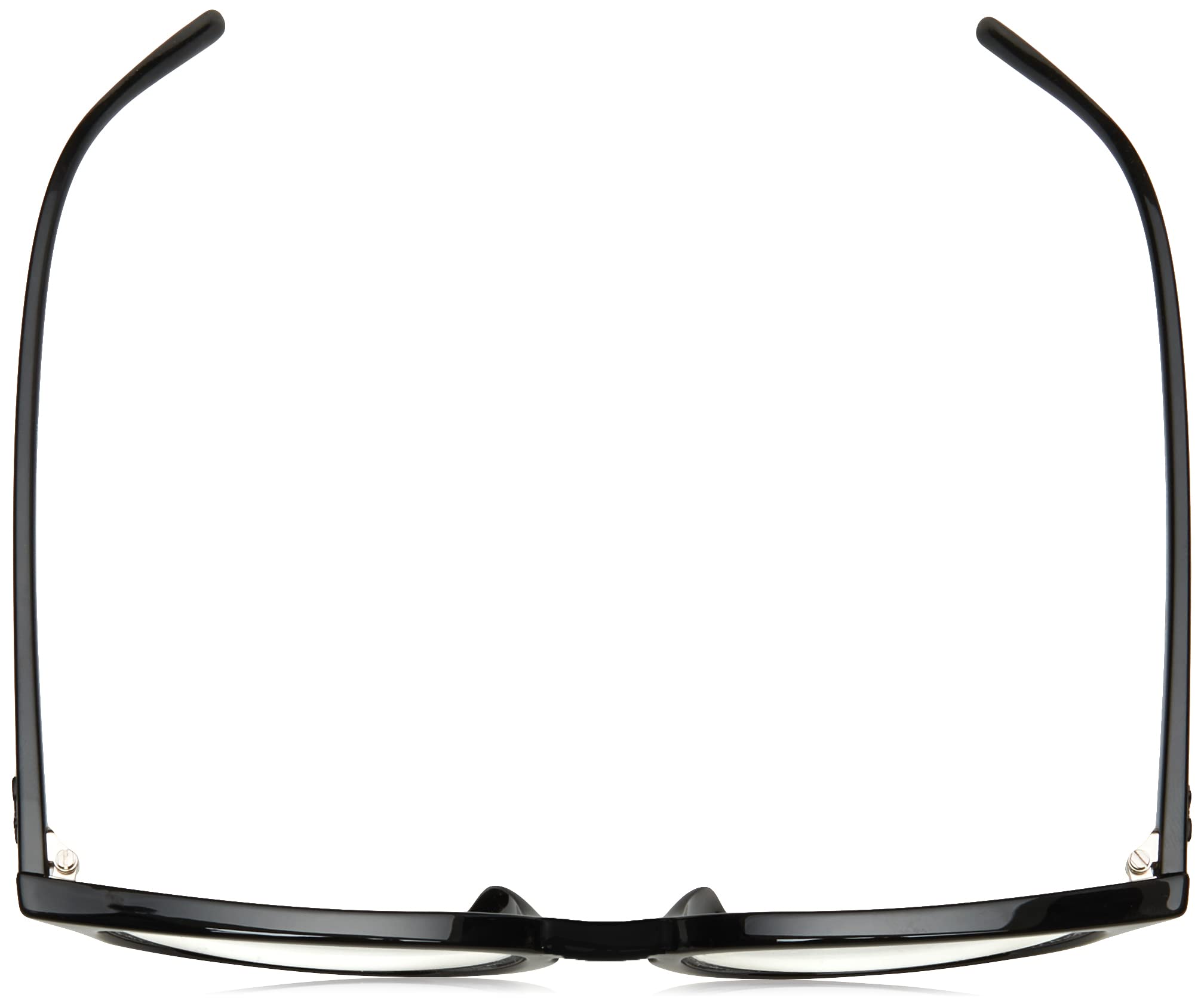 Ray-Ban RX7185F Low Bridge Fit Square Prescription Eyeglass Frames, Black/Demo Lens, 54 mm