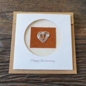 10th Anniversary Card, Aluminum Anniversary, 10th Wedding Anniversary Card for Husband, Happy 10th Anniversary, 10 Years of Marriage Card (10th)