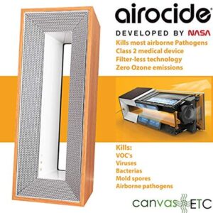 Airocide APS-300 - Air Purifier, Air Disinfection - Home Air Sanitizing System - Up To 500 sq. ft.