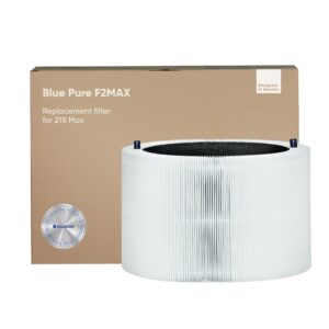 blueair blue pure 211i max genuine replacement filter, blue pure f2max, fits blue pure 211i max air purifier