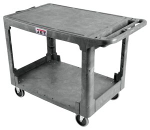 jet 45" x 25" flat top utility service cart, 500 lbs. capacity (model puc-4525)