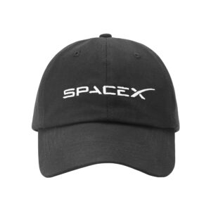 axowr embroidered spacex hat baseball hats for men and women black