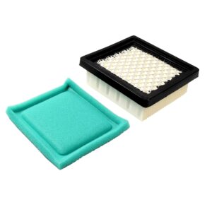 hqrp 1-pack filter compatible with tecumseh 36046 740061 36634 fits oh95 oh195 ohh50 ohh55 ohh60 ohh65 vlv50 vlv60 vlv126 vlv127; lev100 lev115 lev120 ovrm105 ovrm65 tvs115 tvs120 ah600 av600 engine