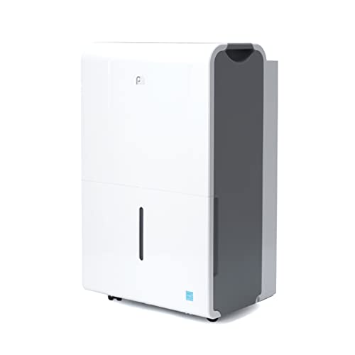 Perfect Aire 50-Pint, 4,500 Sq. Ft. ENERGY STAR Dehumidifier With Continuous Drainage Option, Ultra-Quiet Operation - Ideal for Small Rooms & Basements