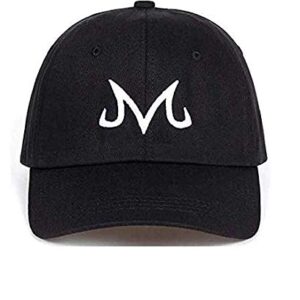 ZJ M Embroidered Dad Hat Majin Buu Dad Hat Snapback Cap Cotton Washed Baseball Cap for Men Women Hip Hop Dad Hat Golf caps (Pink)