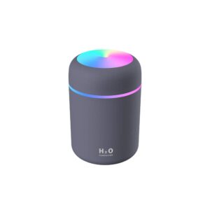 aishna humidifier colorful cool mini humidifier,essential oil diffuser aroma essential oil usb cool mist humidifier,2 adjustable mist modes, super quiet,for car,office,bedroom(navy)