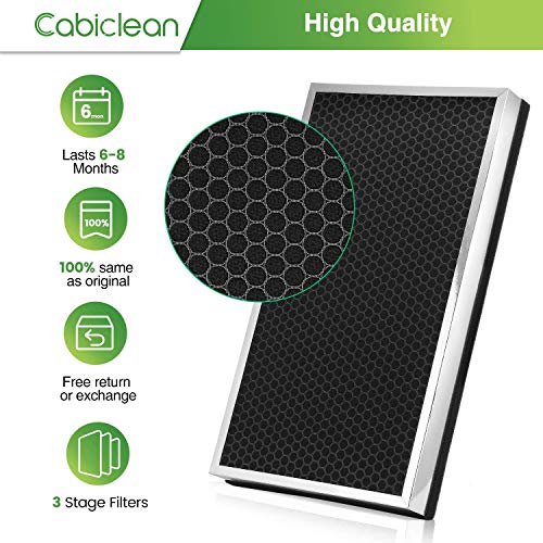 1 Set 112 H13 True HEPA Replacement Filter Compatible for 112 V2.0 Air Purifie-r, 3-in-1 True HEPA Activated Carbon Filter