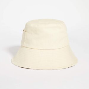 Lack of Color Women's Wave Bucket Hat, Beige, Off White, M-L