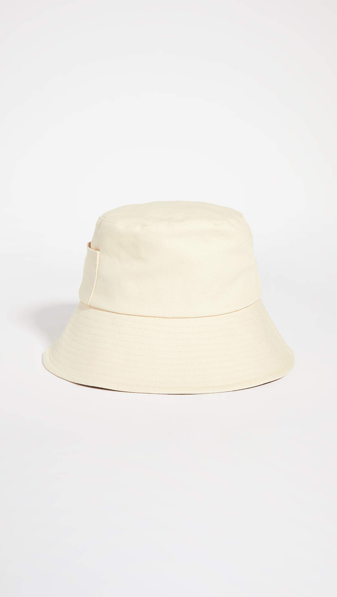 Lack of Color Women's Wave Bucket Hat, Beige, Off White, M-L