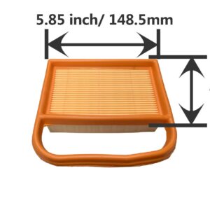 2 Pack TS420 Air Filter- with Pre Filter Fit for StihlTS410 TS420 TS420Z TS480 TS500i Concrete Cutoff Saw Cutquik Saws- TS420 Air Filter Compatible with 4238 141 0300， 4238 1404 401，4238 140 1800