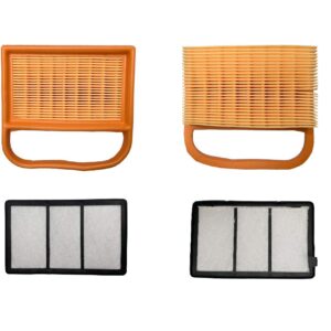 2 Pack TS420 Air Filter- with Pre Filter Fit for StihlTS410 TS420 TS420Z TS480 TS500i Concrete Cutoff Saw Cutquik Saws- TS420 Air Filter Compatible with 4238 141 0300， 4238 1404 401，4238 140 1800