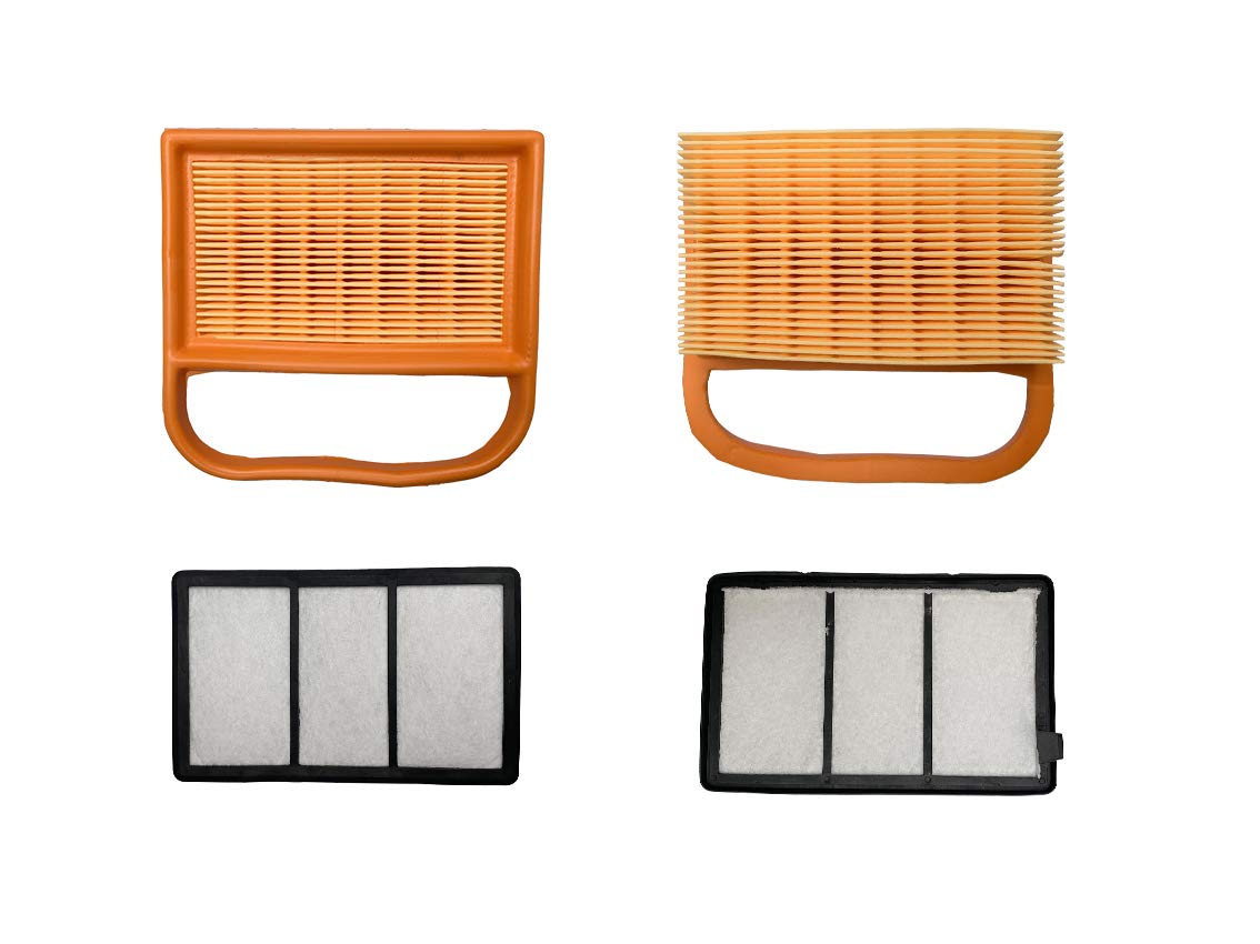 2 Pack TS420 Air Filter- with Pre Filter Fit for StihlTS410 TS420 TS420Z TS480 TS500i Concrete Cutoff Saw Cutquik Saws- TS420 Air Filter Compatible with 4238 141 0300， 4238 1404 401，4238 140 1800