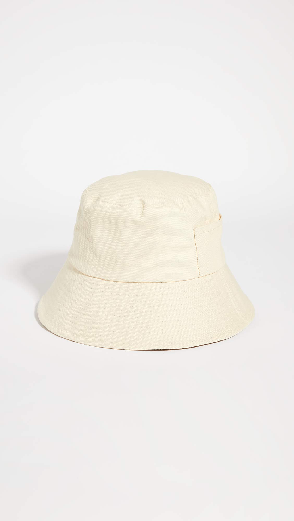 Lack of Color Women's Wave Bucket Hat, Beige, Off White, M-L