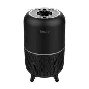 tredy hepa air purifier for home large room,ozone free captures 99.97% smoke pets danders hair pollen and other particles(available for california)