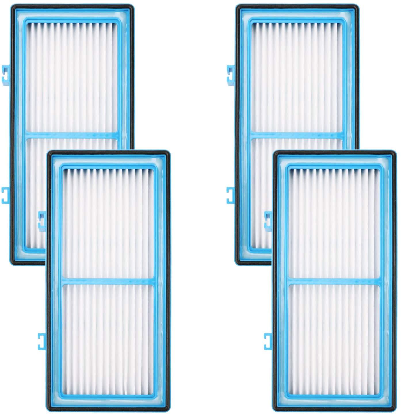 UOUOLONUN 4 Sets HAPF30AT Blue True HEPA Filter Replacement for Holmes Models AER1 Series, HAPF300AT for Replacement Parts # HAPF300AH-U4R, HAP242-NUC