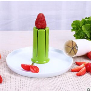 YOVQNMX Cucumber Slicer, Strawberry Slicer, Grape Slicer, Carrot Cutter, Potato Cutter, Creative Kitchen Tools, Multi-Function Fruit And Vegetable Slicer, Fruit Salad Making Pizza Fruit Dispenser