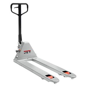 jet 20" x 48" pallet jack, 6600 lb. capacity (model ptw-2048b)