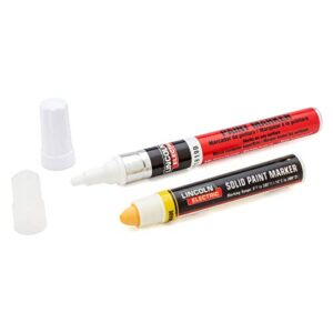 marker combo kit - white paint marker and yellow solid marker