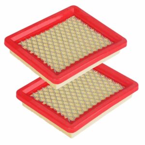 2 pack 951-15245 air filters, compatible with cub cadet mtd lawn mower air filter 751-15245