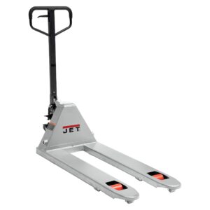 jet 20" x 42" pallet jack, 5500 lb. capacity (model pt-2042jb)