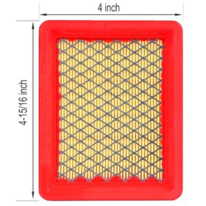 2 Pack 951-15245 Air Filters, Compatible with Cub Cadet MTD Lawn Mower Air Filter 751-15245