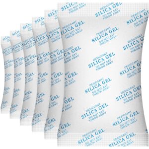 surpoxyloc 50 gram(20packs) food grade silica gel packs dessicant packets for moisture control,cobalt chloride free moisture absorbers for food storage