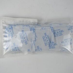 10 Packets 10 Gram Silica Gel Desiccant Pockets Bags Packs Absorber Dehumidifiers