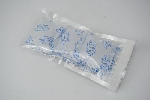 10 Packets 10 Gram Silica Gel Desiccant Pockets Bags Packs Absorber Dehumidifiers