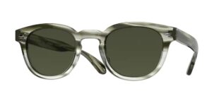 oliver peoples sheldrake sun washed jade/g15 one size