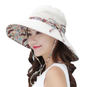 outdoor upf 50+ uv sun protection waterproof breathable face neck flap cover folding sun hat for men/women