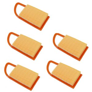 autoparts 5 pack air filter replacement for stihl br500 br550 br600 backpack blowers parts 4282-141-0300 4282-141-0300b