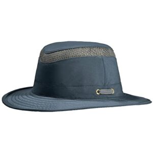 tilley ltm5 airflo medium brim recycled, midnight navy, 7