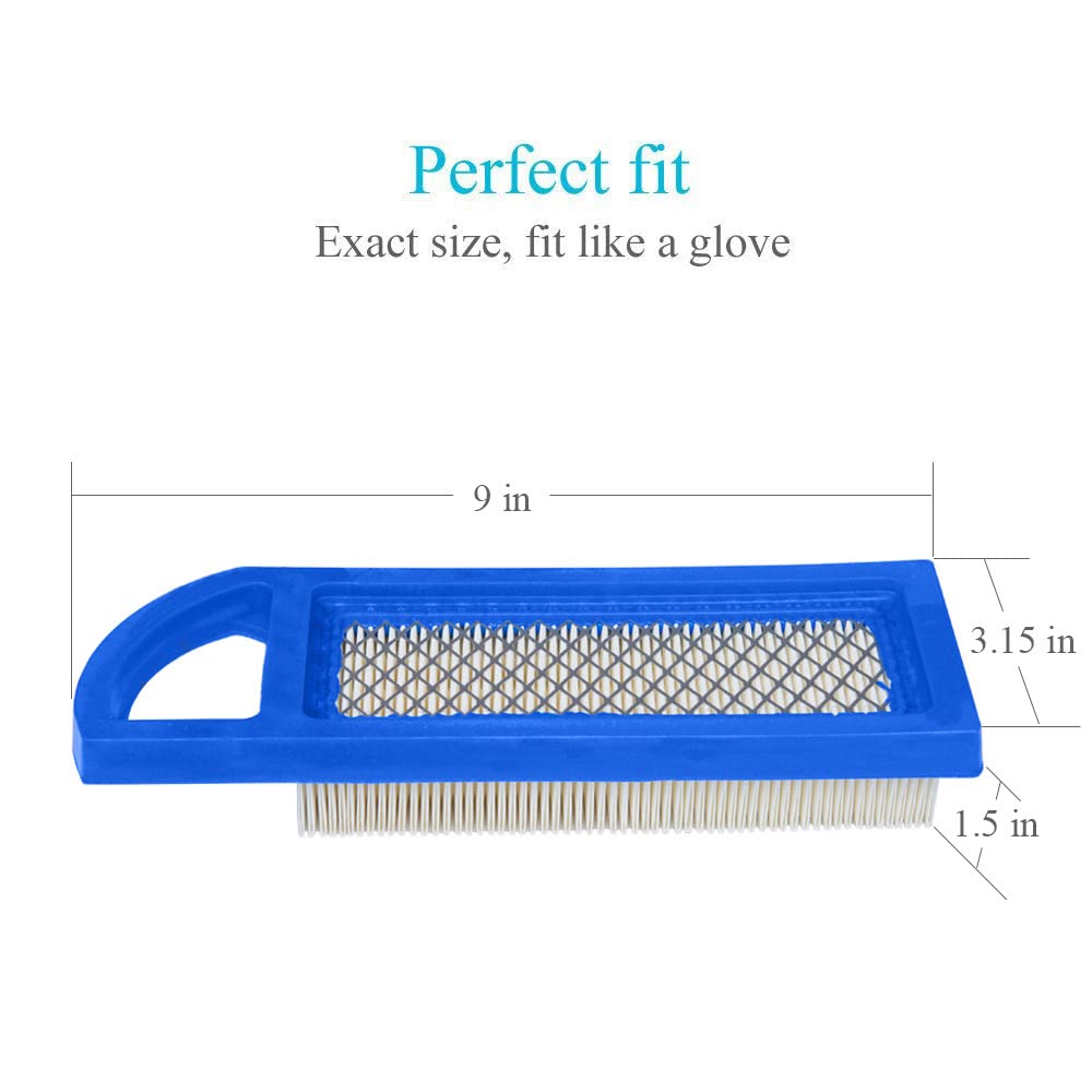 HOODELL GY20573 Air Filter Compatible with John Deere L100 L105 L107 L108 LA100 LA105 LA110 LA115 Z225 Lawn Mower