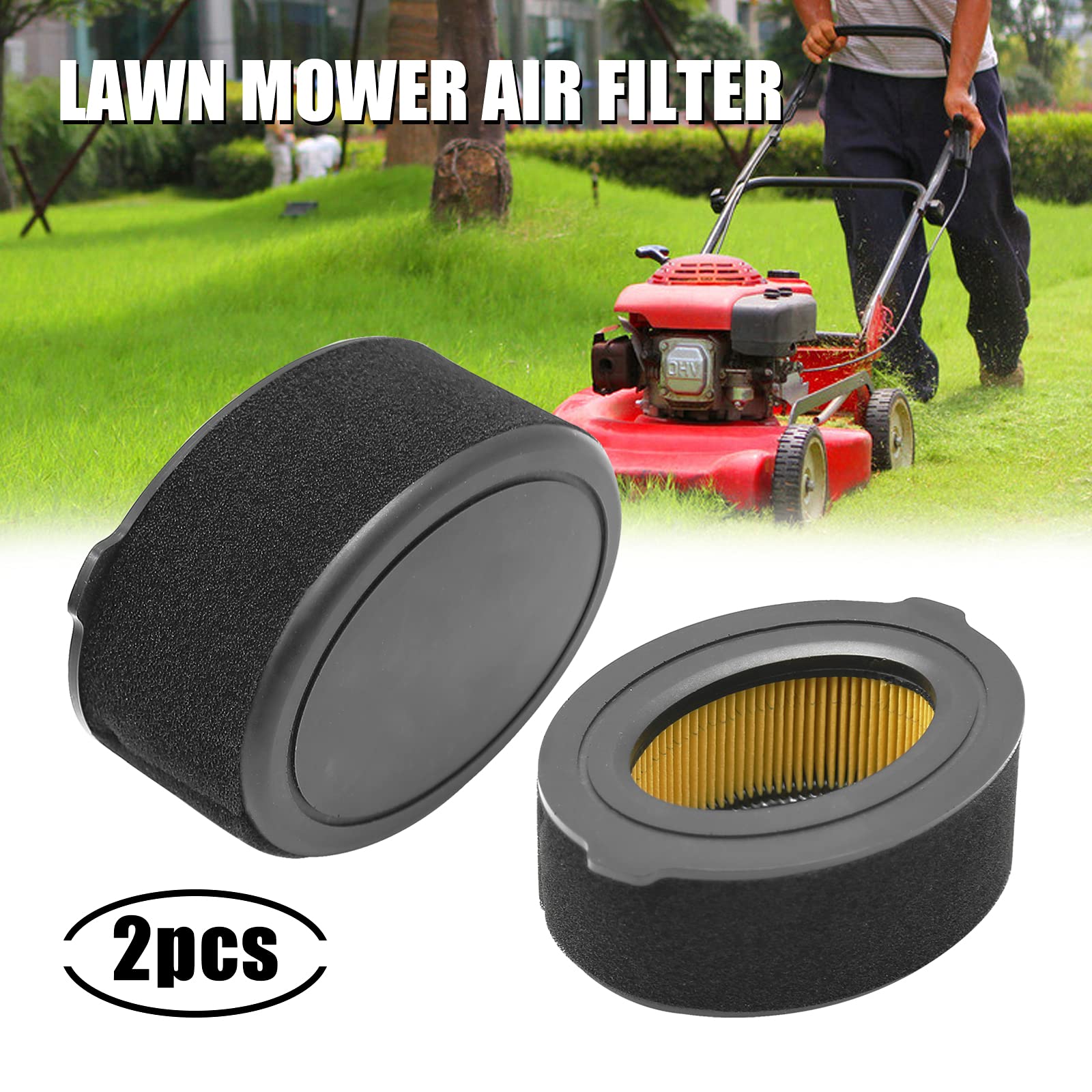 951-10794 Air Filter Pre Cleaner Assembly Replace for MTD 951-14262 208cc Troy Bilt MTD Gold Craftsman Yard-Man Yard Machines Huskee Bolens Cultivator Tiller, 2 Pack