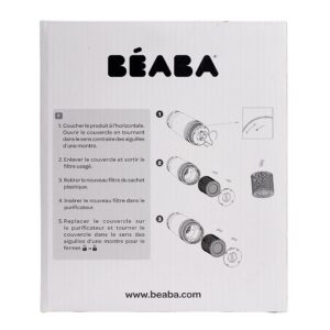 BEABA Air Purifier Filter Replacement, 4 Step Filtration System Pre-Filter, TRUE HEPA Filter, Carbon Filter, Removes VOCs, Odor, Dust, Mold and Dander