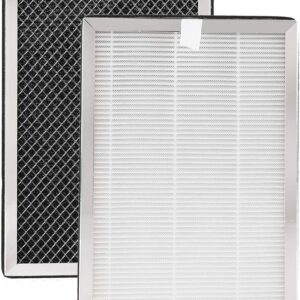 Replacement Filters 2 Pack,3-in-1 Filters Compatible with 25 Air Purifier Series Filter S1/W1/B1, H13 True HEPA and Activated Carbon Filters