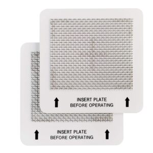 lufutatech universal ceramic ozone plates for generic ozone generators washable purification air purifier, 4.5" x 4.5" inches replacement ozone plates (2pack)