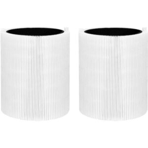 fette filter - 311 air purifier replacement filters, compatible with blueair pure 311 high-efficiency 2-in-1 filtration systems, particle filter + carbon filter (pack of 2)