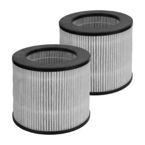 keyjiniu 2 pack 2801 replacement filter compatible with bissell 2801, 2780, 2780a, 2780b, 2780p, 27809 hight efficiency and carbon filter myair personal 2801 filter